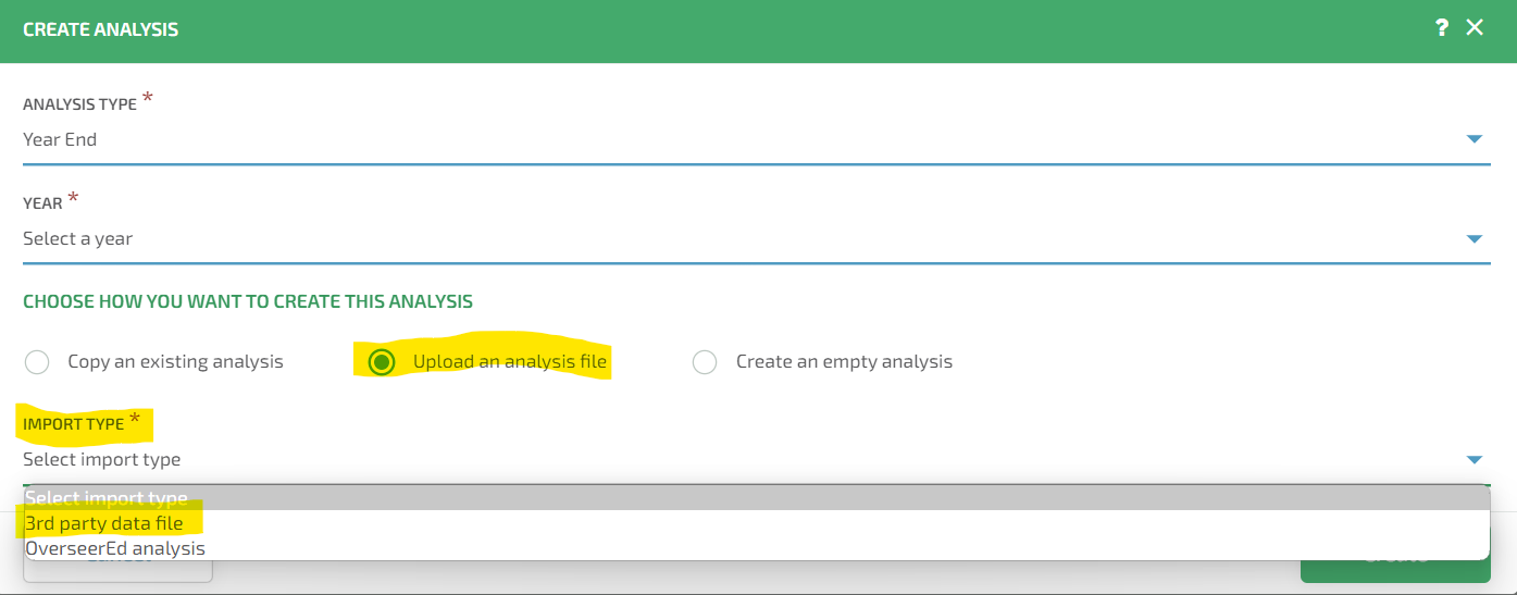 How to upload 3rd Party data files – Overseer Knowledge base