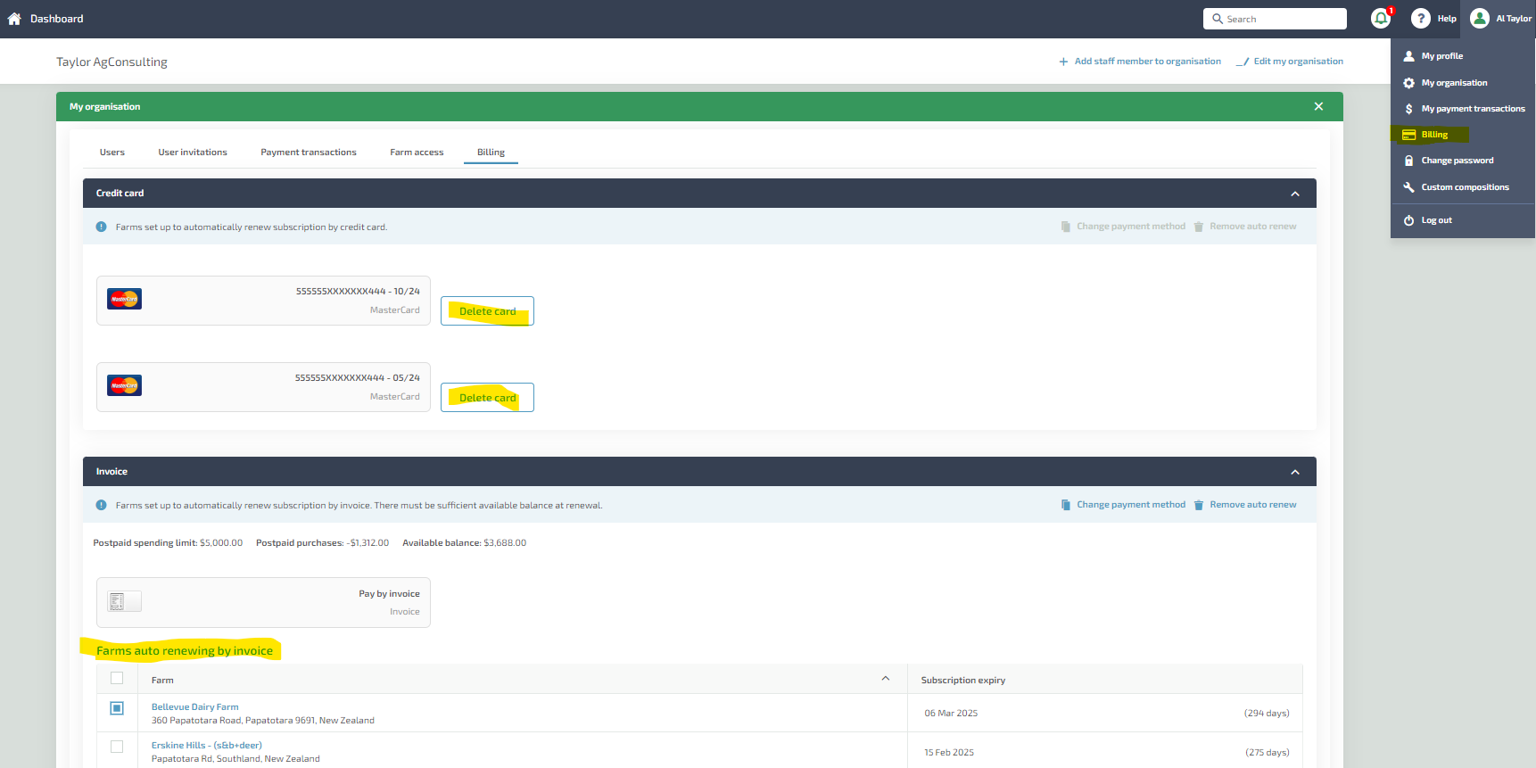 How do I remove a credit card, or stop a subscription auto-renewing ...