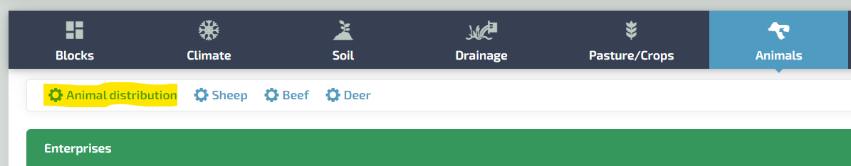 How to define animal distribution – Overseer Knowledge base