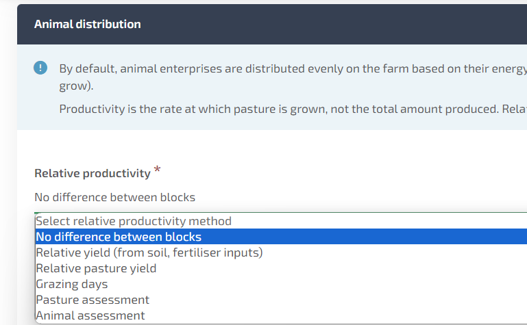 How to define animal distribution – Overseer Knowledge base