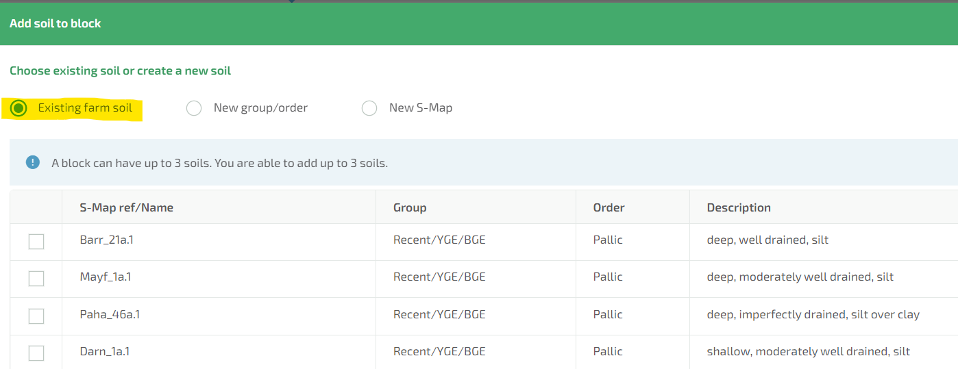 How to add soils to blocks – Overseer Knowledge base