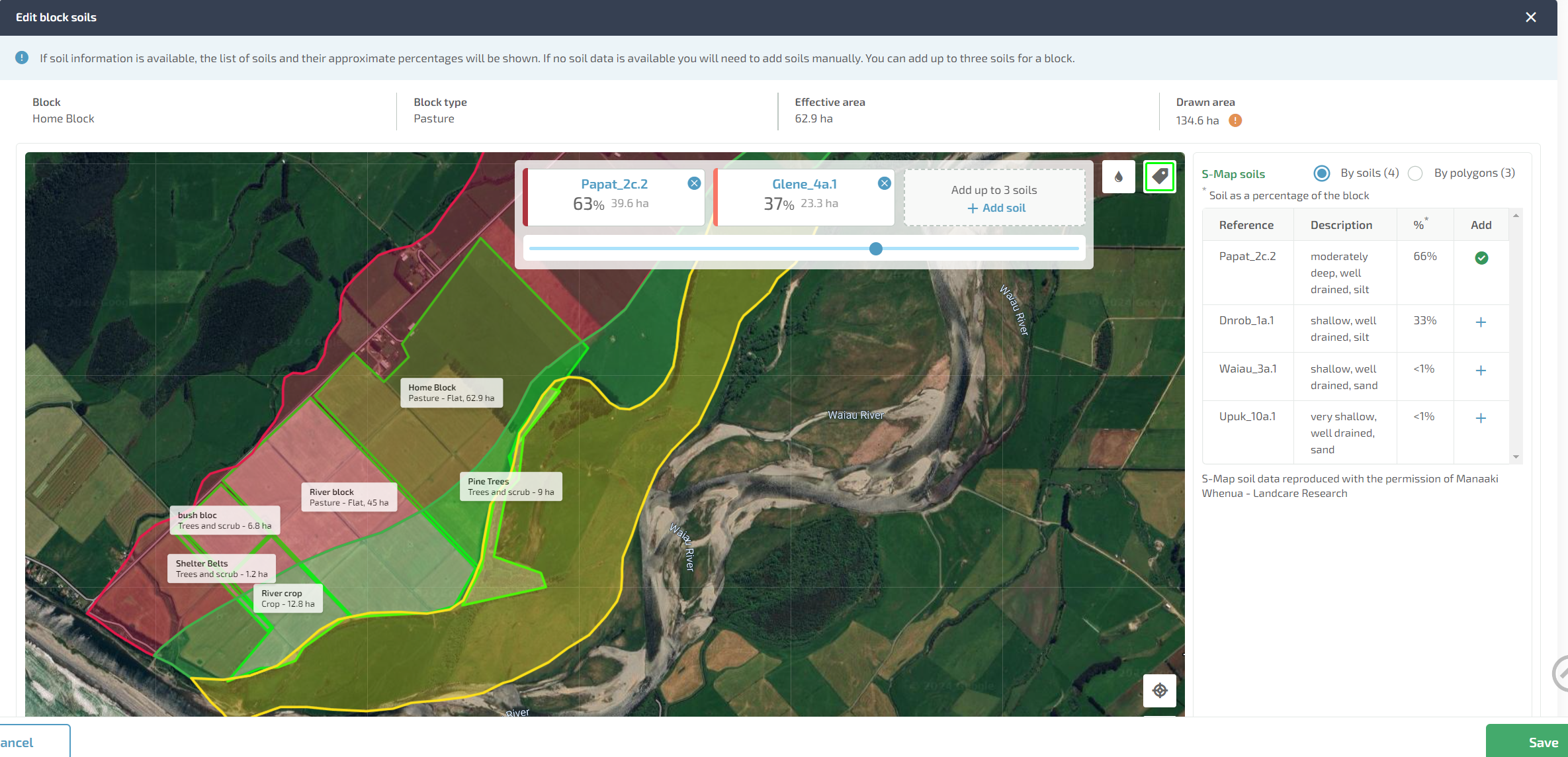 How to add soils to blocks – Overseer Knowledge base